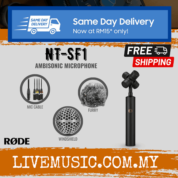 Rode SoundField NT-SF1 Ambisonic Microphone ( NTSF1 / NT SF1 ) | Shopee ...