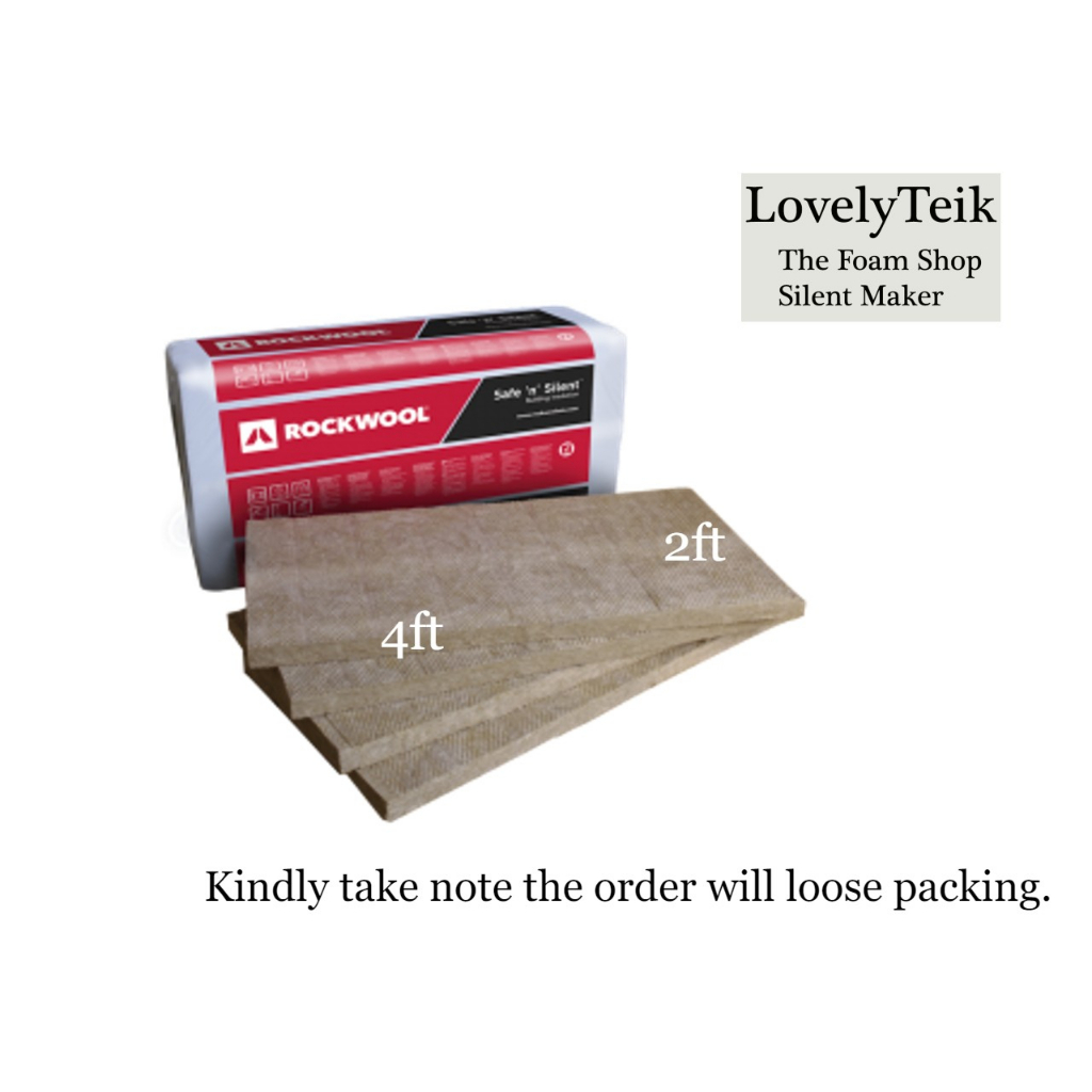 80kg/m3 Rockwool Sound Proof Acoustic Rock Wool Heat Insulation Mineral ...