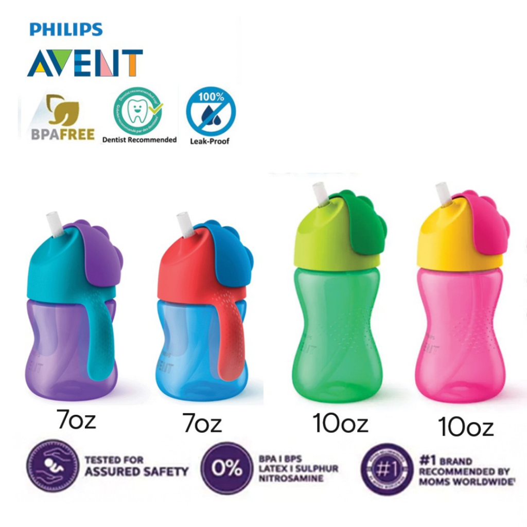 PHILIPS AVENT STRAW CUP 7OZ/10OZ (BOY/GIRL) | Shopee Malaysia