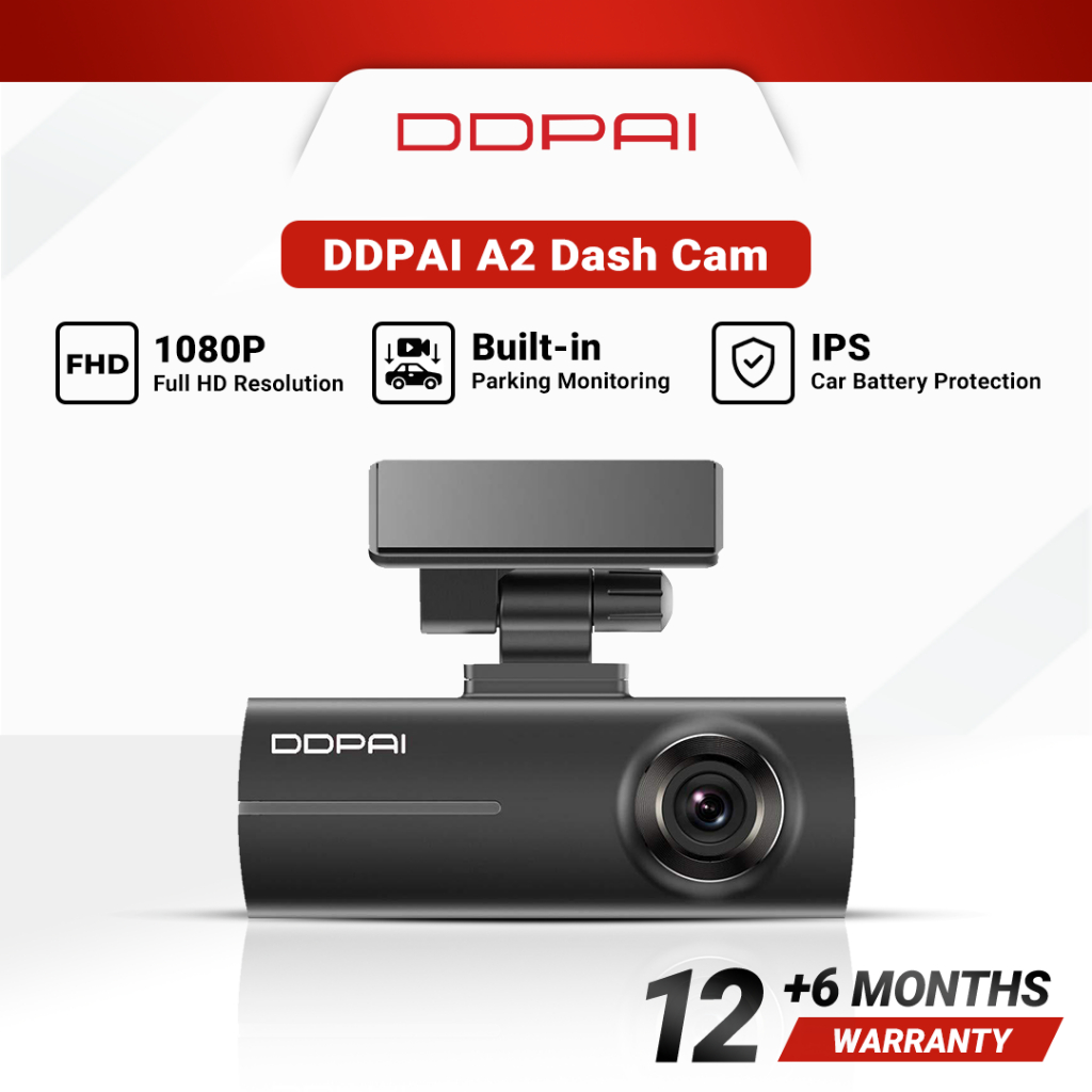 DDPAI Dash Cam Mola A2 1080P Full HD Hidden Vehicle Video DVR Android ...