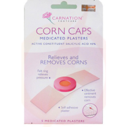 Carnation Corn Caps 5s (Remove Hard Corns) | Shopee Malaysia