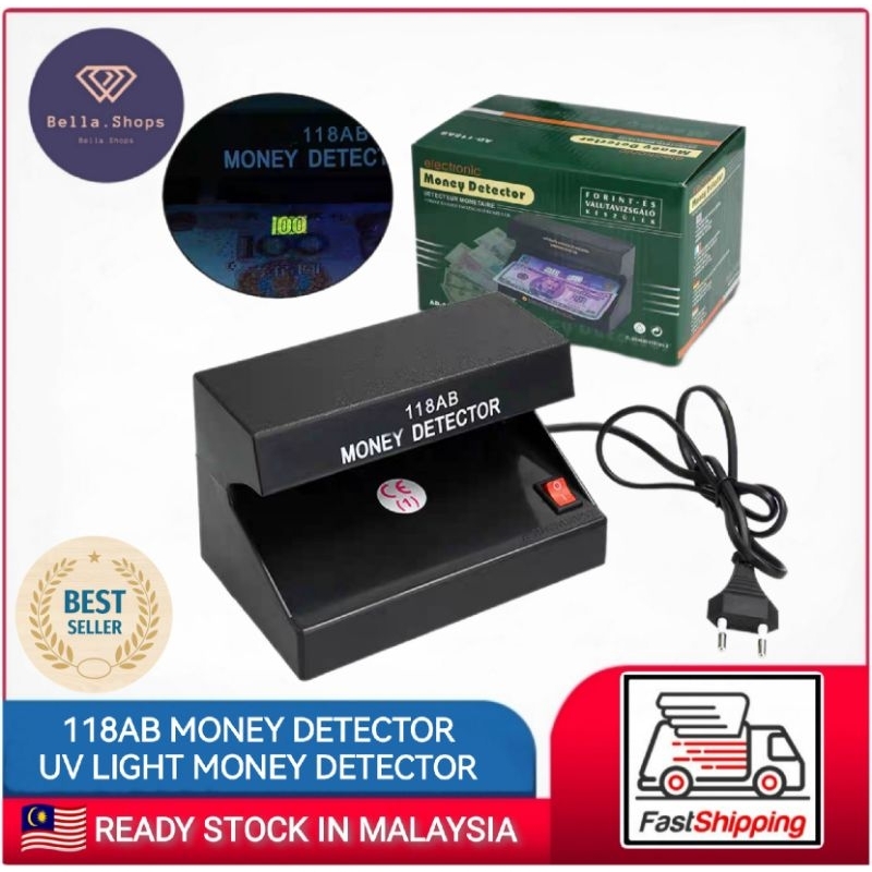 ⚡Ready Stock⚡Counterfeit Money Detector/Bank Note Detector/UV Money ...