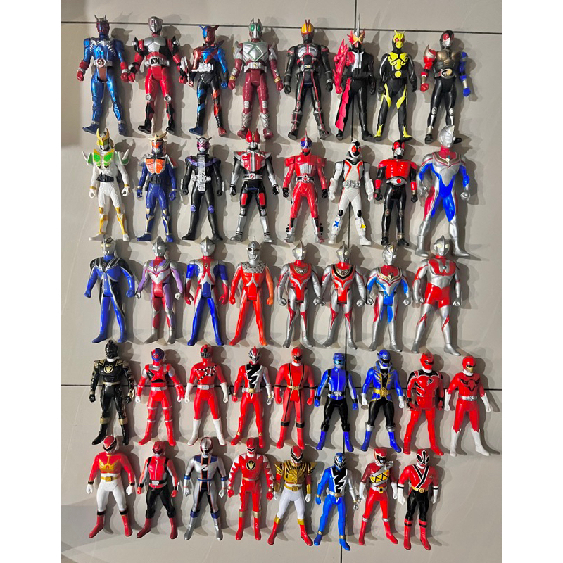 NEW STOCK Ultraman Power Ranger Kamen Rider Plex Sound Warrior Figure ...