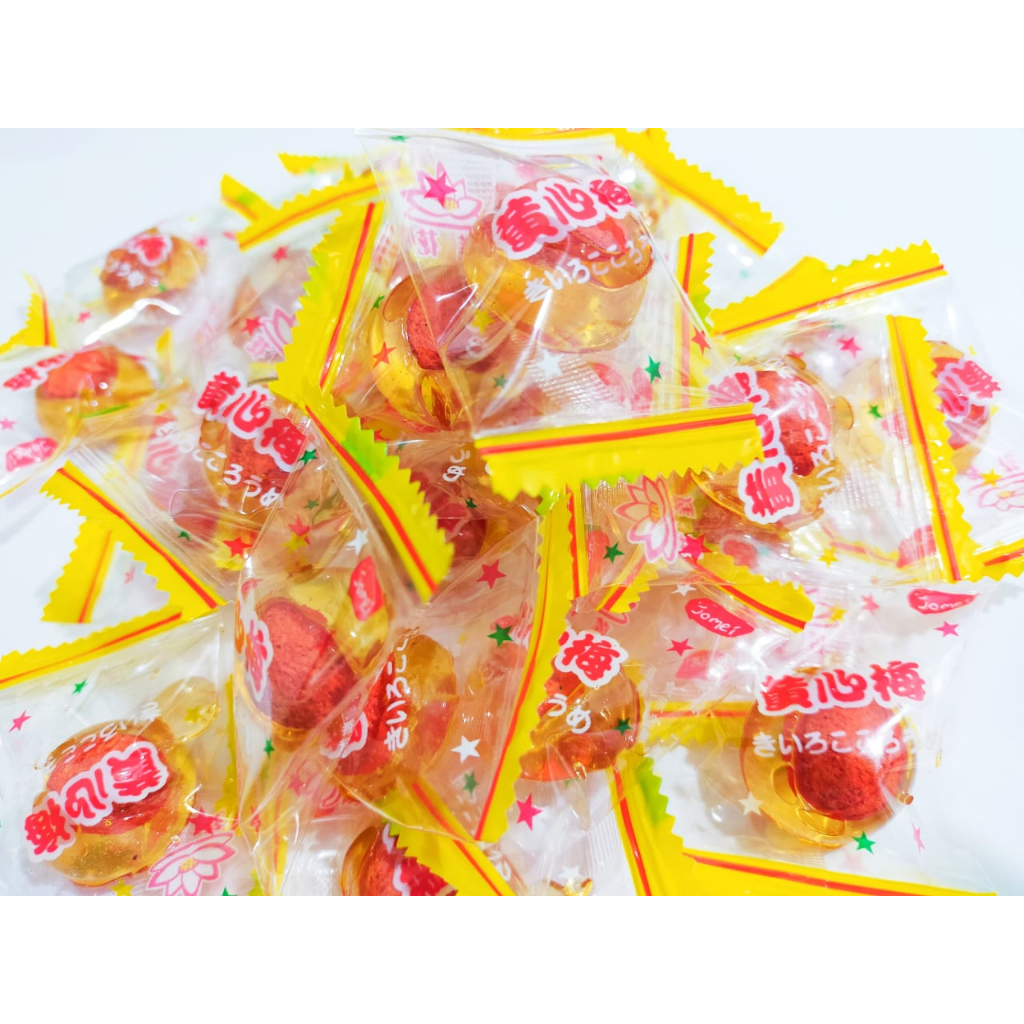 Red Plum Candy Gula gula Asam Mei 梅心糖 /黄心梅糖 | Shopee Malaysia