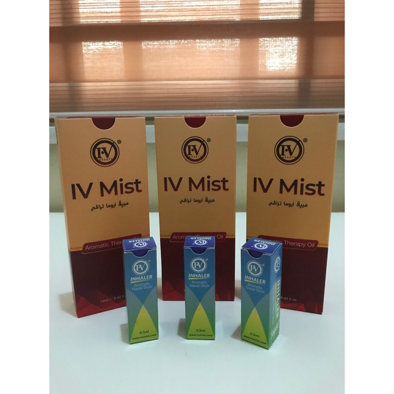 3 Unit IV Mist Penawar Resdung (Buy 3 Free 3 Inhaler) | Shopee Malaysia