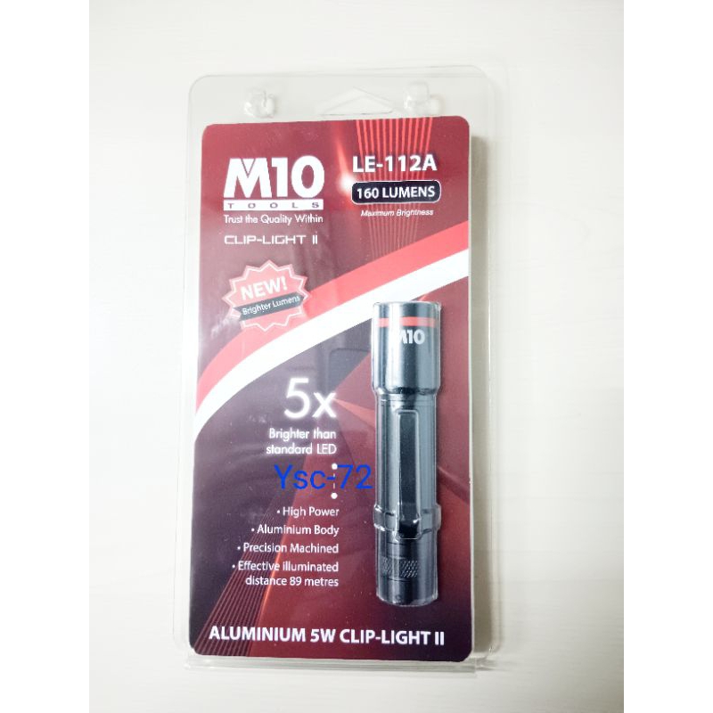 M10 TORCH LIGHT LE-112A FLASHLIGHT ( 160 LUMENS ) | Shopee Malaysia