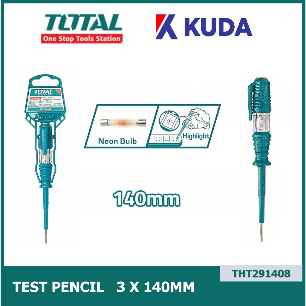 TOTAL TEST PEN 3 X 140MM (THT291408) | Shopee Malaysia