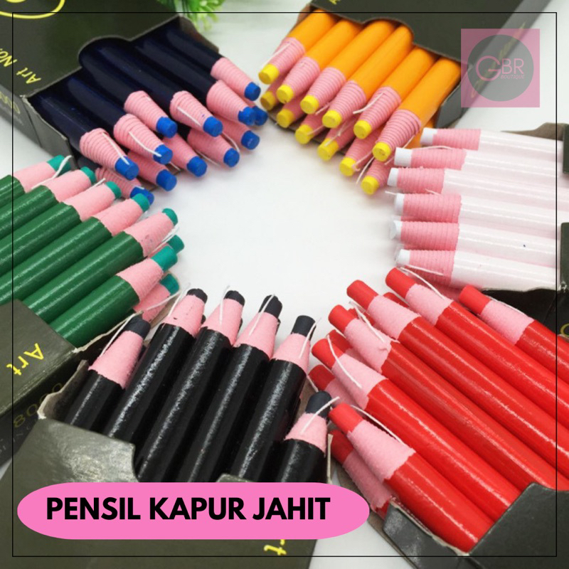 Pensil Kapur Jahit Standard Kapur Penanda Kain | Shopee Malaysia