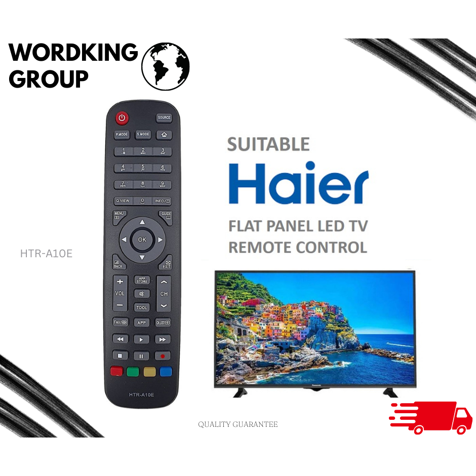 HAIER Flat Panel Smart LED TV Remote Control Replacement HTR-A10E ...