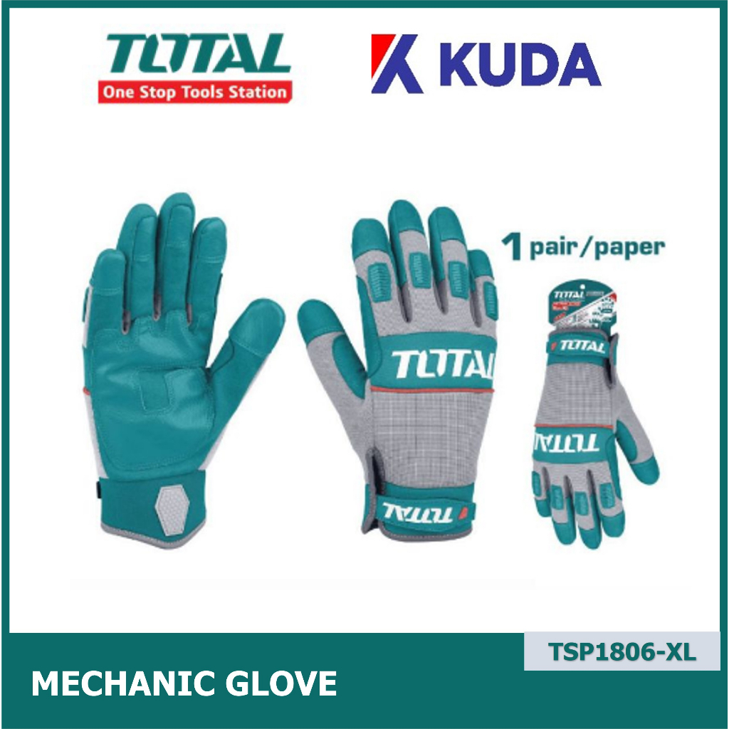 TOTAL MECHANIC GLOVE/SAFETY HAND GLOVE (TSP1806-XL) | Shopee Malaysia