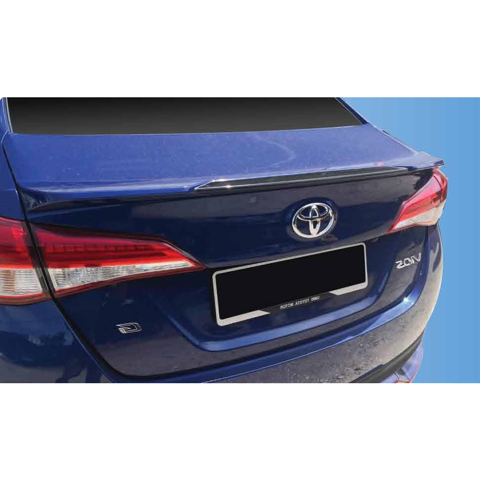 Toyota Vios 3rd Generation 2019 OEM Spoiler Ducktail Body Kit PU Ready ...