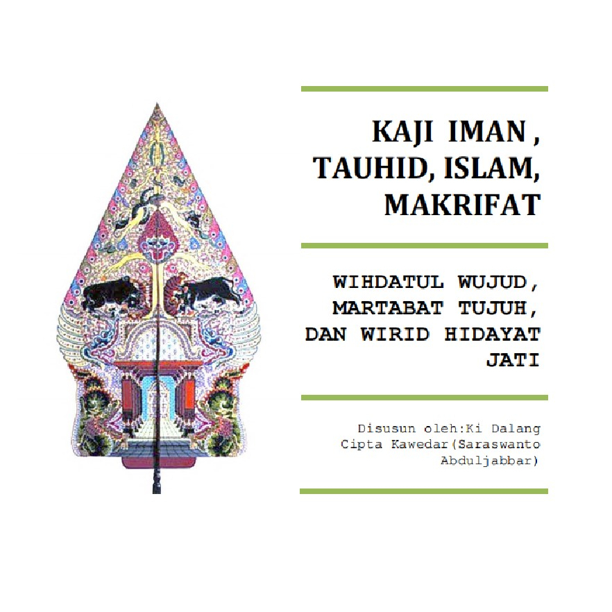 Kaji Iman, Tauhid, Islam, Makrifat (ebook) | Shopee Malaysia
