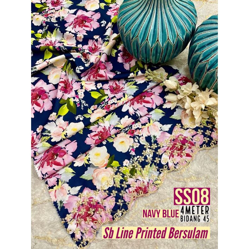 SB LINE PRINTED SULAM BIDANG 45" OPEN METER | Shopee Malaysia