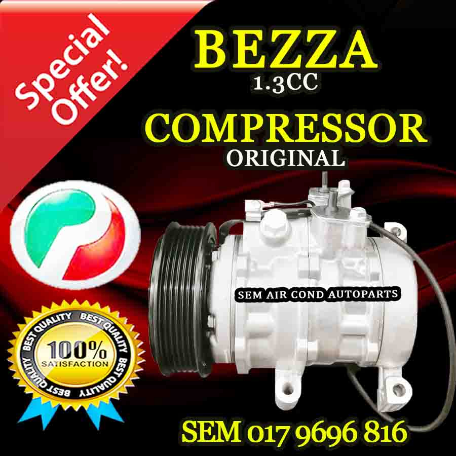 PERODUA BEZZA 1.3CC 6PK ORIGINAL COMPRESSOR (CAR AIRCOND SYSTEM ...