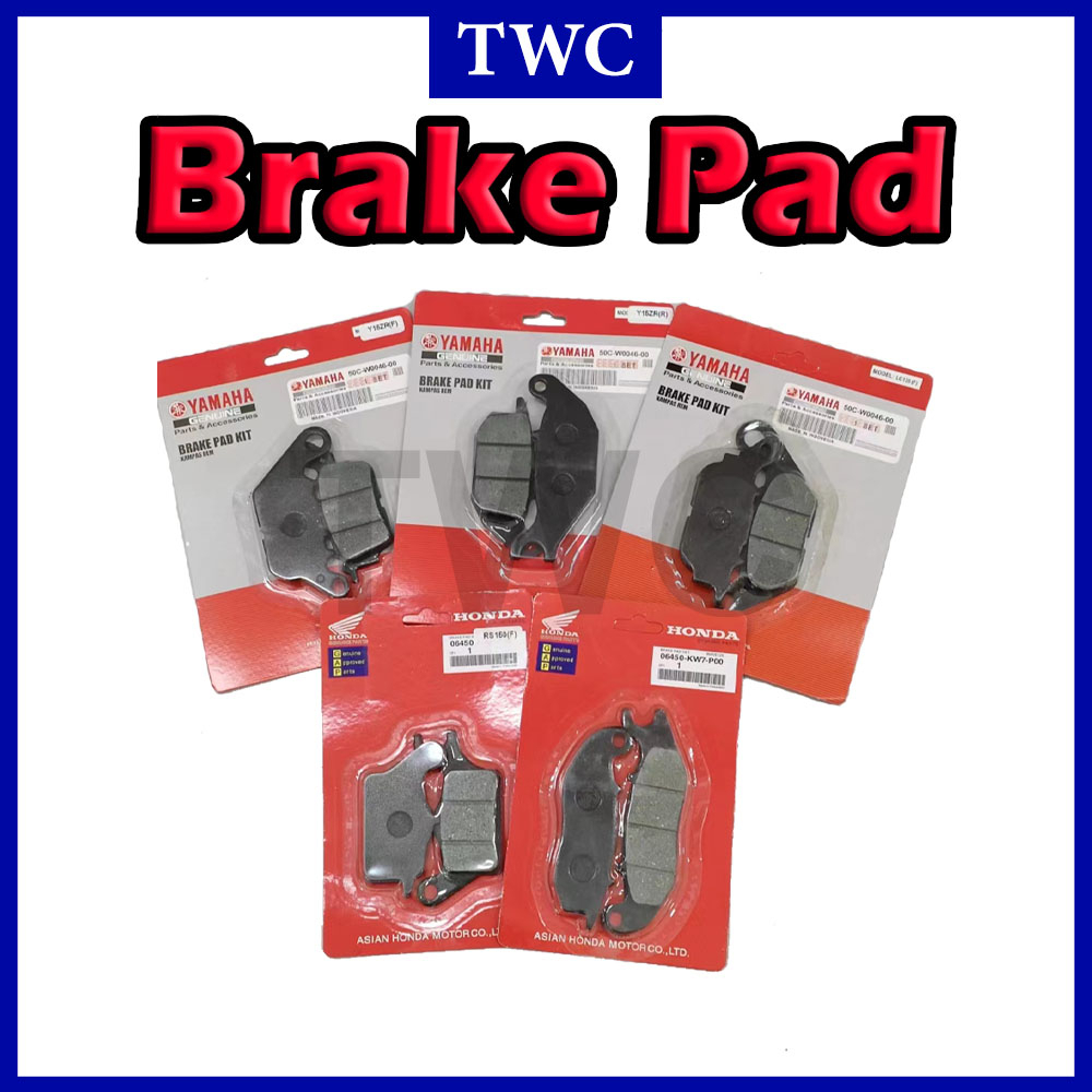 TWC Yamaha Disc Brake Pad Depan Brake Belakang LC135 Y15 Y16 Y125ZR ...