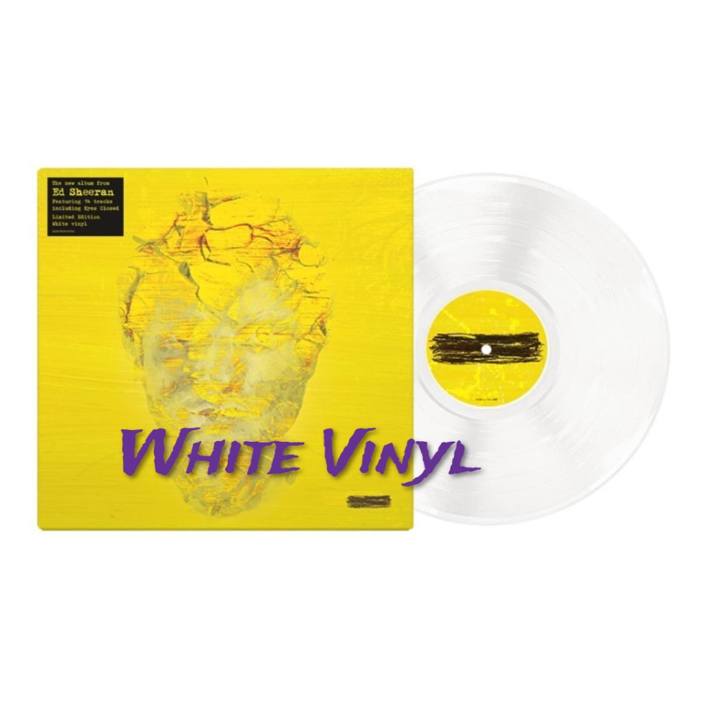 Ed Sheeran - - Subtract ( Limited Edition WHITE Vinyl / LP ) 2023 New Album 【 】 | Shopee Malaysia