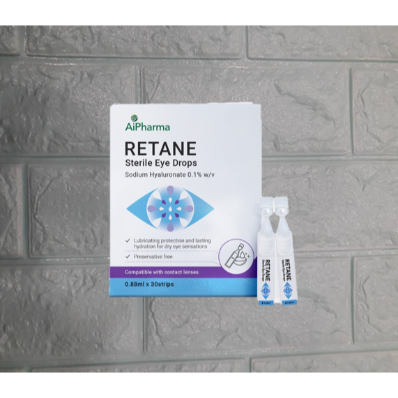 AIPHARMA RETANE STERILE EYE DROP (0.88MLX30'S) | Shopee Malaysia