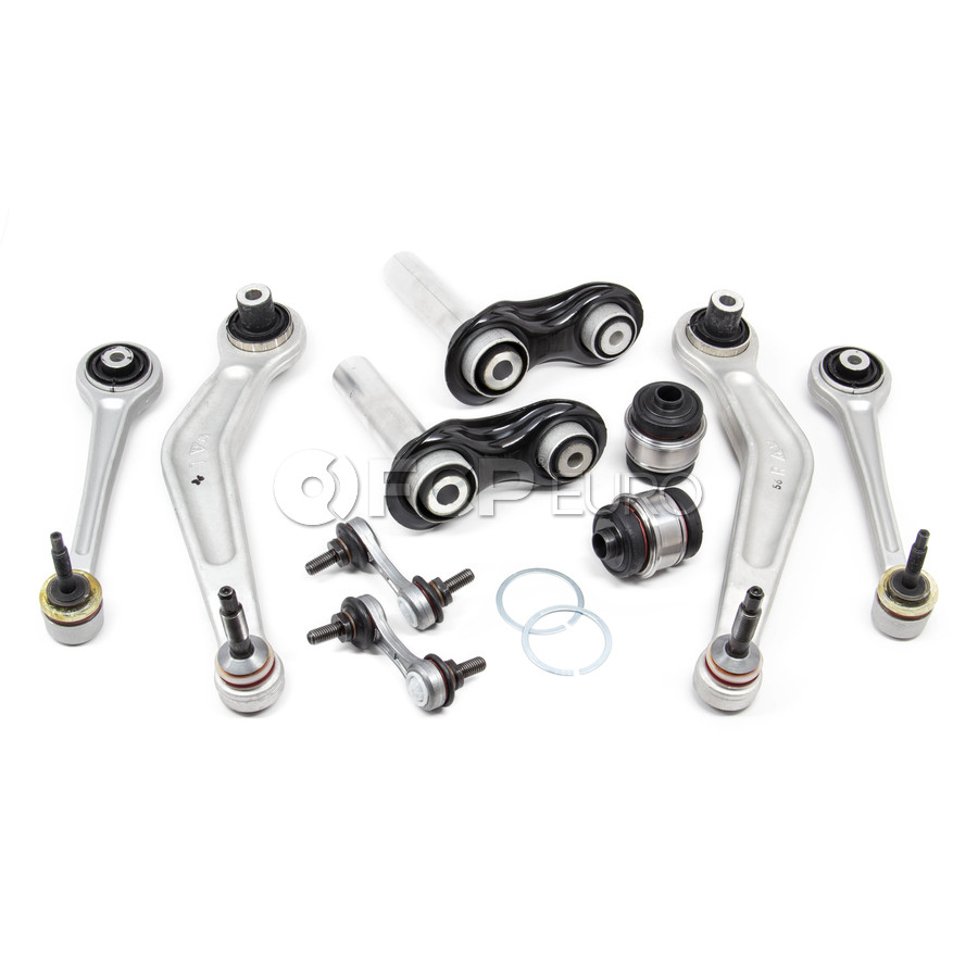 full set 10PCS REAR AXLE LOWER ARM SUSPENSION CONTROL ARM LINKAGE BMW ...