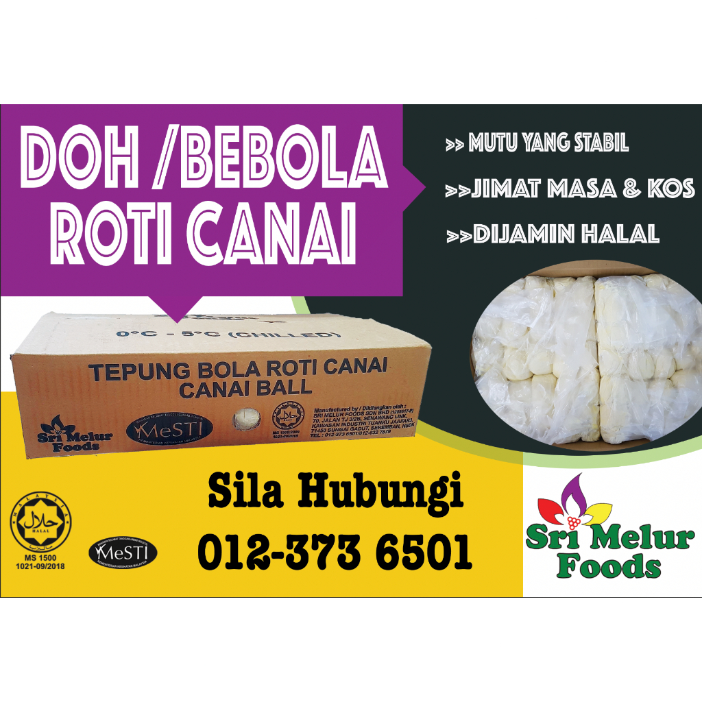 DOH ROTI CANAI / BEBOLA ROTI CANAI | Shopee Malaysia