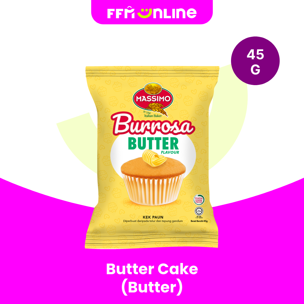 Massimo Burrosa 45g - Butter Cake | Shopee Malaysia