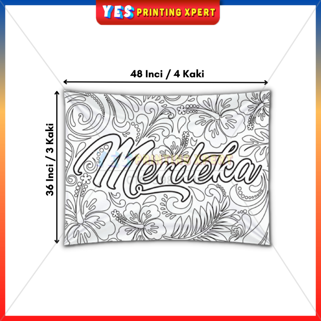 [READY STOCK] - Aktiviti Murid KAIN RENTANG DIY BANNER MEWARNA MERDEKA ...