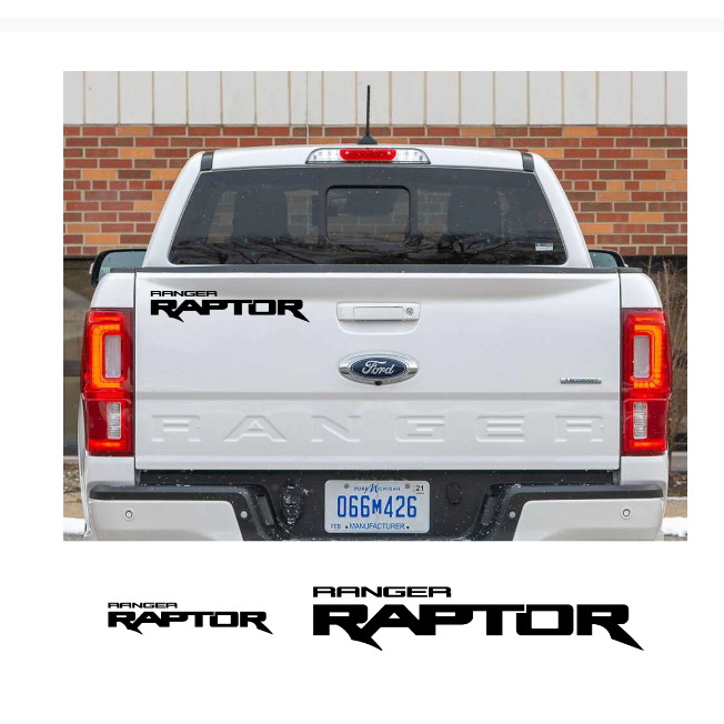 Car Stickers For Ford Ranger Raptor XL XLT Lariat Truck Body Side ...