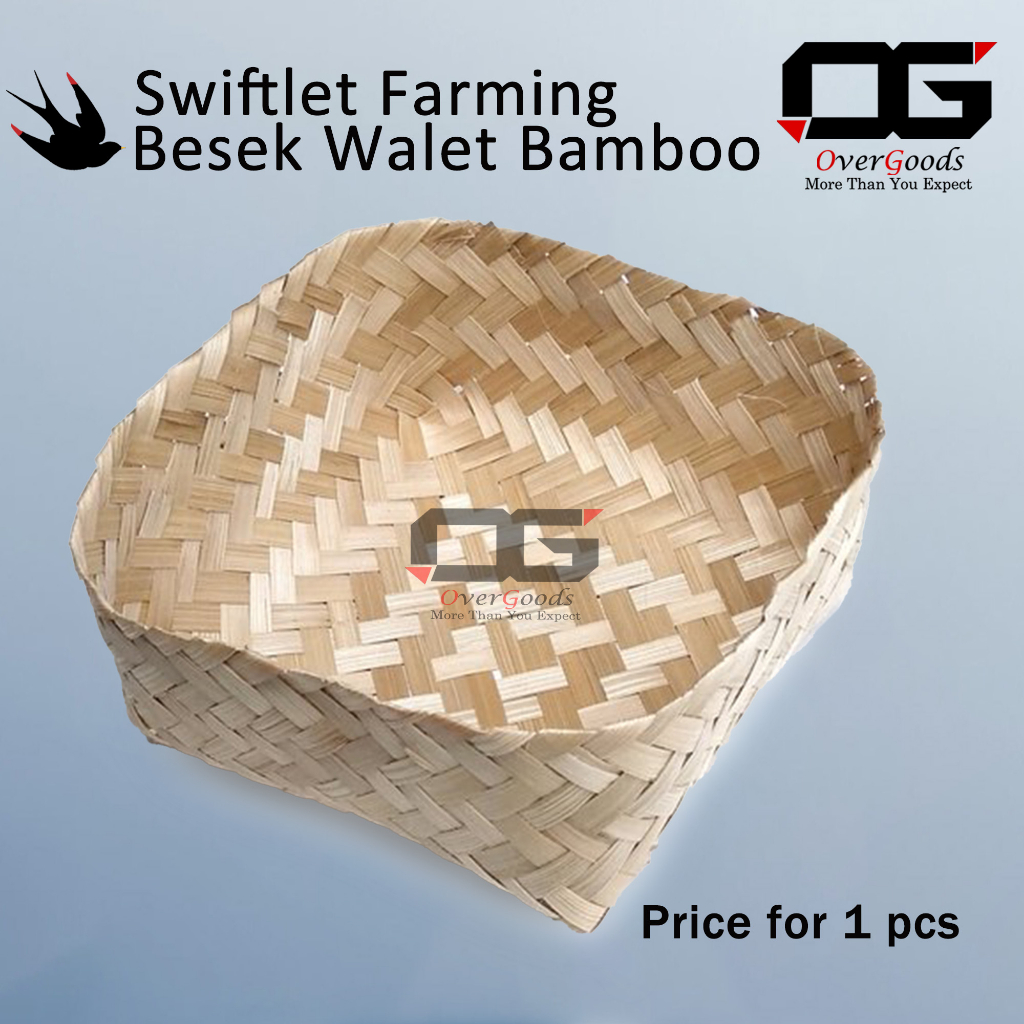 SWIFLET FARMING FOR BESEK BAMBOO / Besek Bamboo untuk rumah burung ...