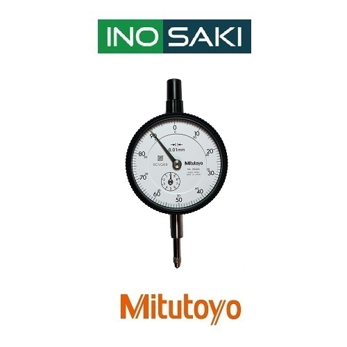 Mitutoyo Dial Gauge Flat Back Iso Type 0 01mm Series 2 Inosaki