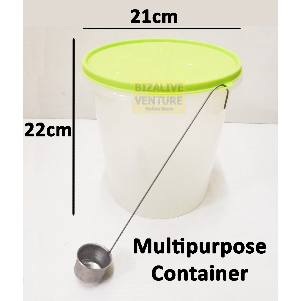Round Container | Airtight container | Bekas Kerepek | Tong Bulat ...