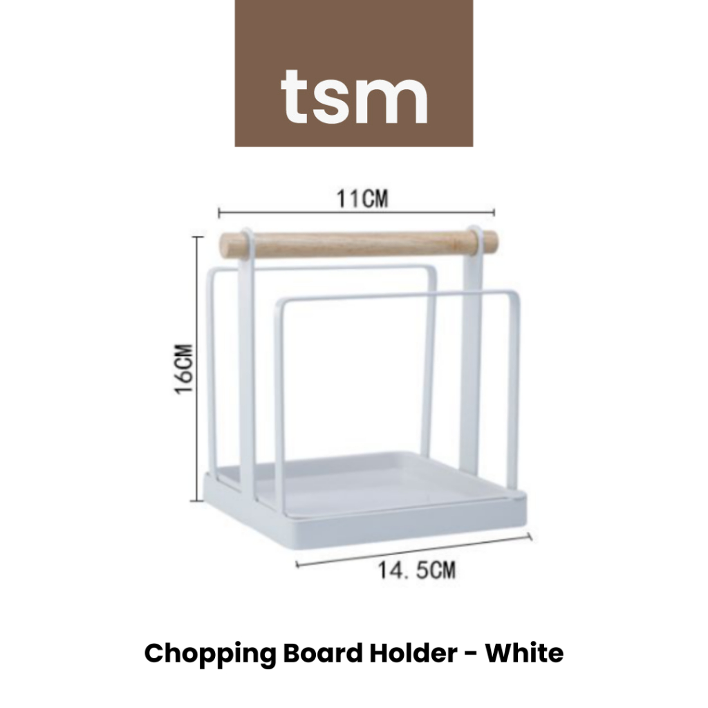 TSM Chopping Board & Knife Holder | Minimalist & Multi-purpose Storage ...
