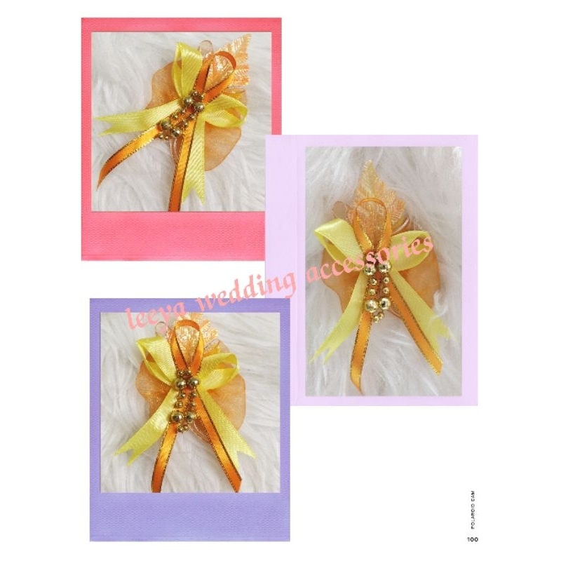 ‼️new arrival‼️bunga rozek/bunga baju/bunga rewang-orange(5pc/pkt ...