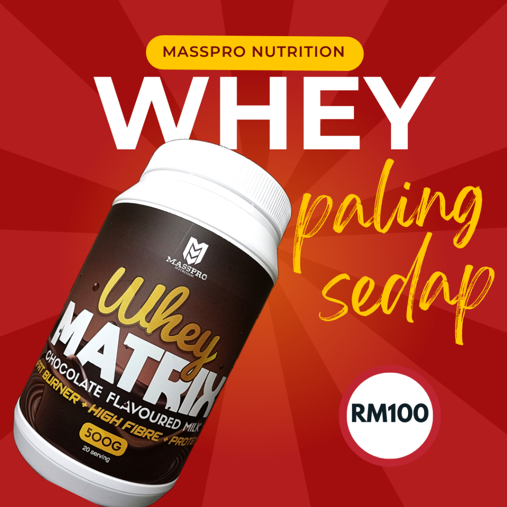 🔥 Whey Matrix 🔥 Whey Fat Burner Protein Murah | Shopee Malaysia