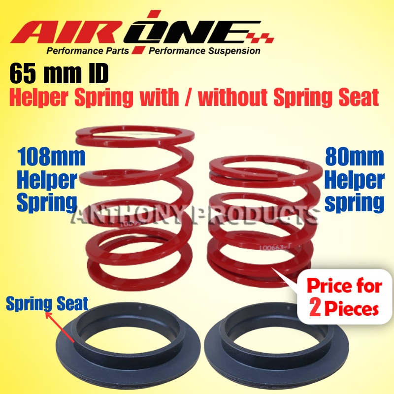 65mm Helper Spring for coilover suspension (Harga untuk Dua) springs ...