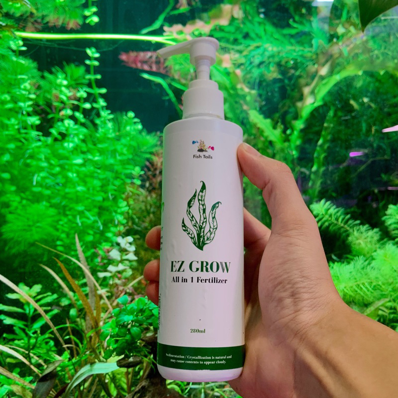 EZ GROW All In One Fertilisers by FISHTAILS 280ml Aquascape Water Plant ...