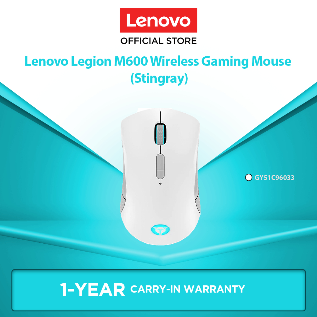 Lenovo Lenovo Legion M600 Wireless Gaming Mouse Stingray Light Weight ...