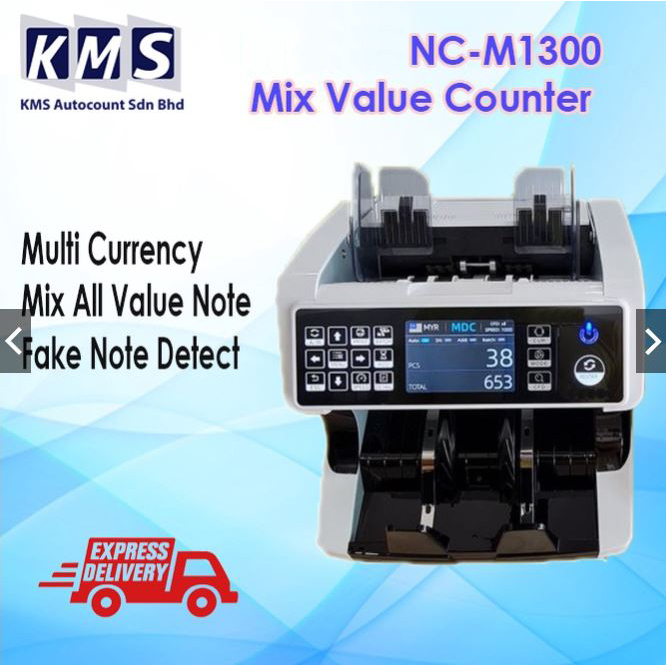 NC-M1300 Mix Value Counter , Mix Money Counter , Note Counter , Money ...