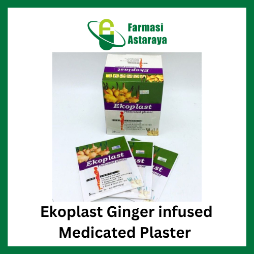 Ekoplast Ginger infused Medicated Plaster / Plaster Halia MAL09051557XC ...