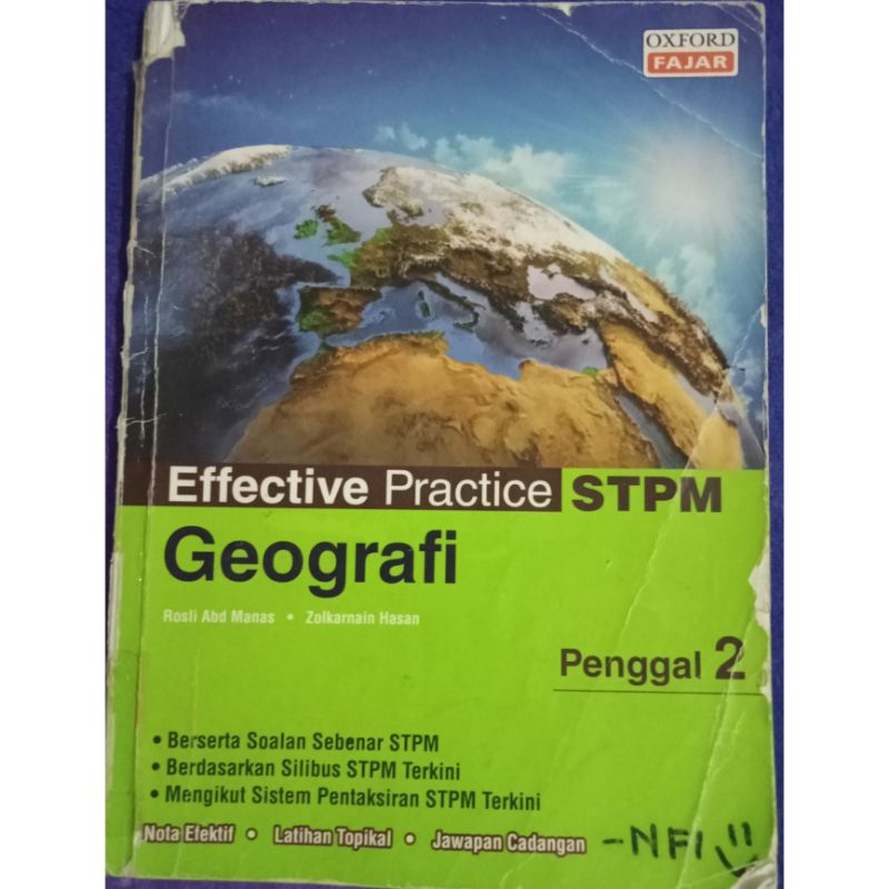 Buku Geografi STPM Semester 2 | Shopee Malaysia
