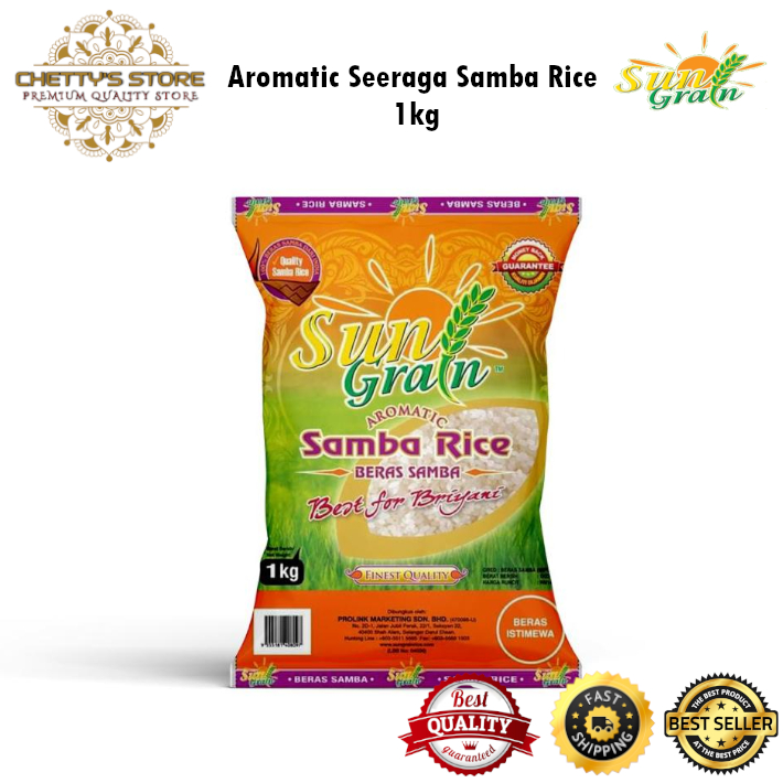 Sun Grain Aromatic Seeraga Samba Rice 1kg | Shopee Malaysia