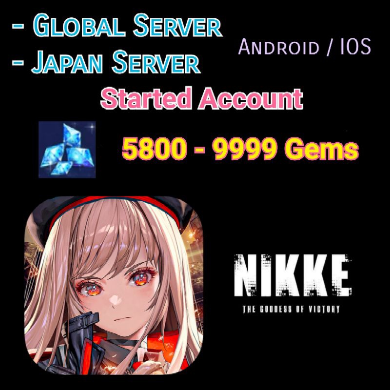 Nikke The Goddess of Victory Starter Japan/Global Account | Shopee Malaysia