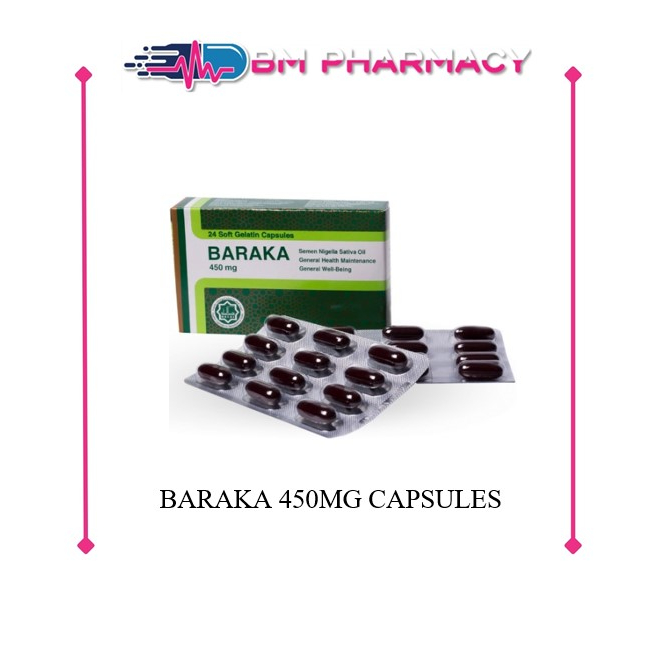 BARAKA 450MG 24'S CAPSULE [[EXP:10/2024]] | Shopee Malaysia