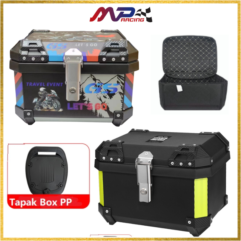 Top box ABS Plastic motorcycle 36Liter,Aluminium Box Stlye,Light weight ...