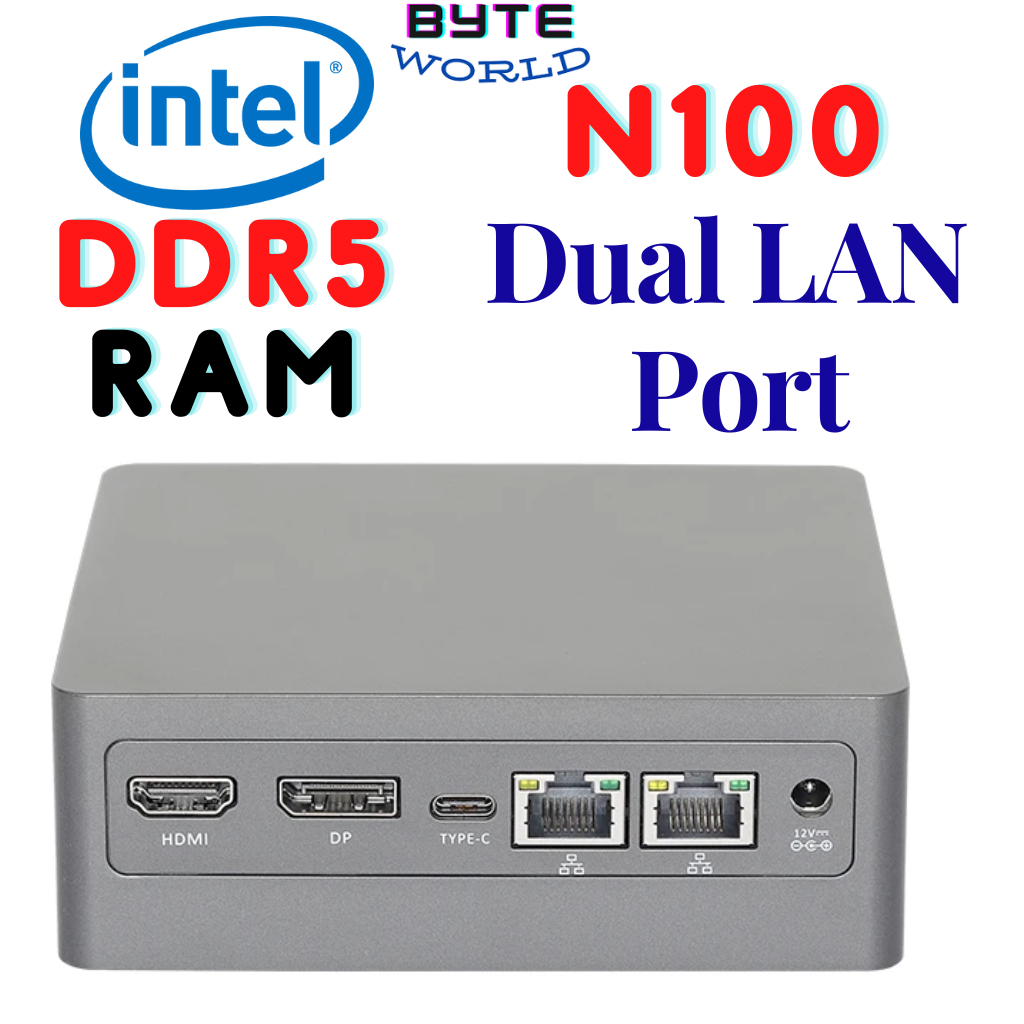 N9N Intel N100 12th Gen Intel Alder Lake Mini PC 8GB 16GB DDR5 RAM 1TB ...