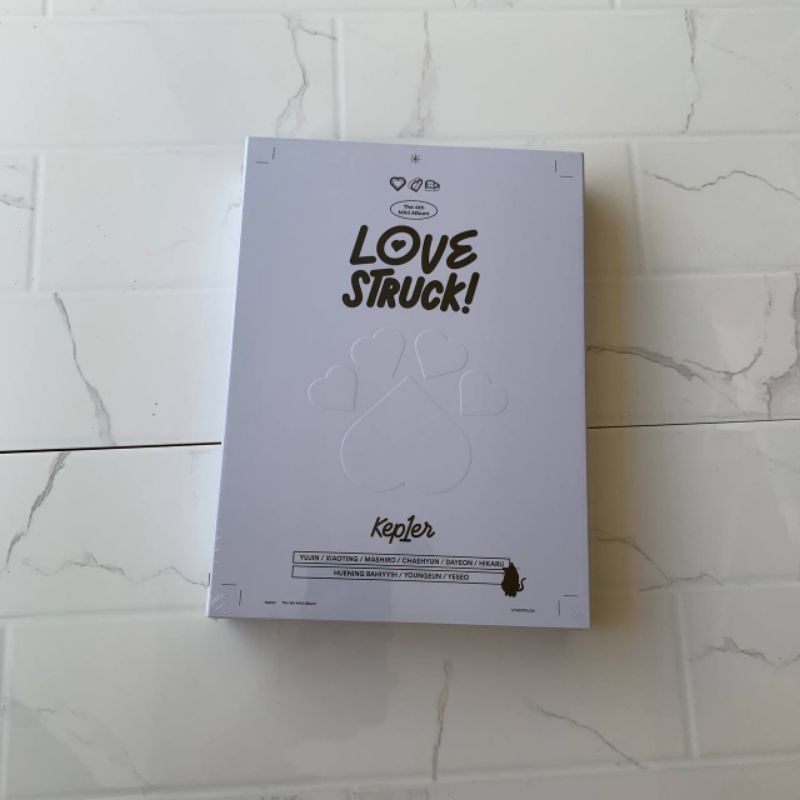 (KTOWN4U) KEP1ER KEPLER 4TH MINI ALBUM (LOVESTRUCK) (READY STOCK: SEALED) | Shopee Malaysia