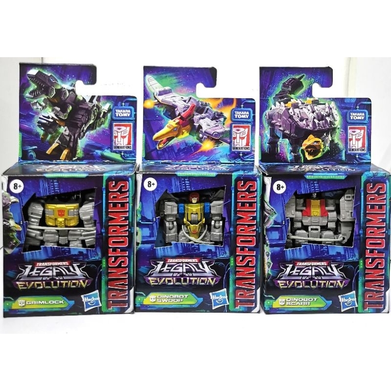 [TF toy] Transformers legacy Core Case Dinobot (set of 3) | Shopee Malaysia