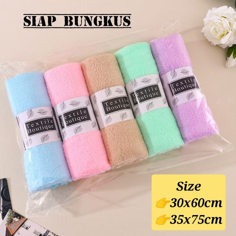🇲🇾 Ready Stock Face towel Microfiber Doorgift Wedding gifts present ...