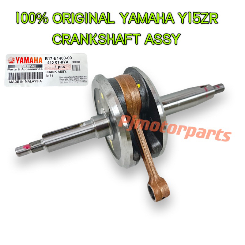 Y15ZR Y15 V1 V2 (100% ORIGINAL YAMAHA HLY) STANDARD CRANKSHAFT ASSY CRANK SHAFT GRANKSHAFT GRANK ...