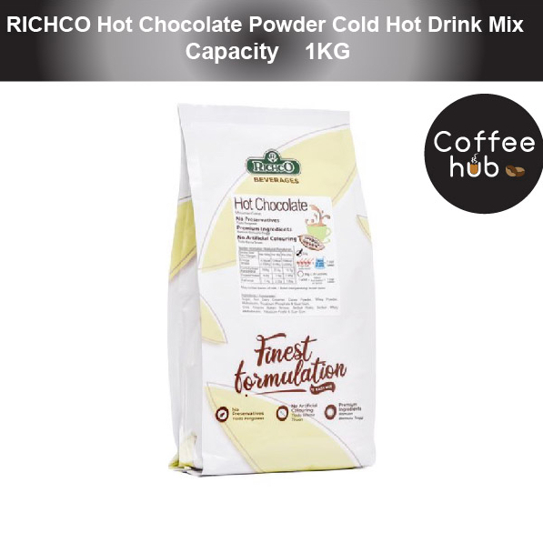 (Ready Stock) RICHCO Premium Chocolate Powder Hot Drink Cold Drink ...
