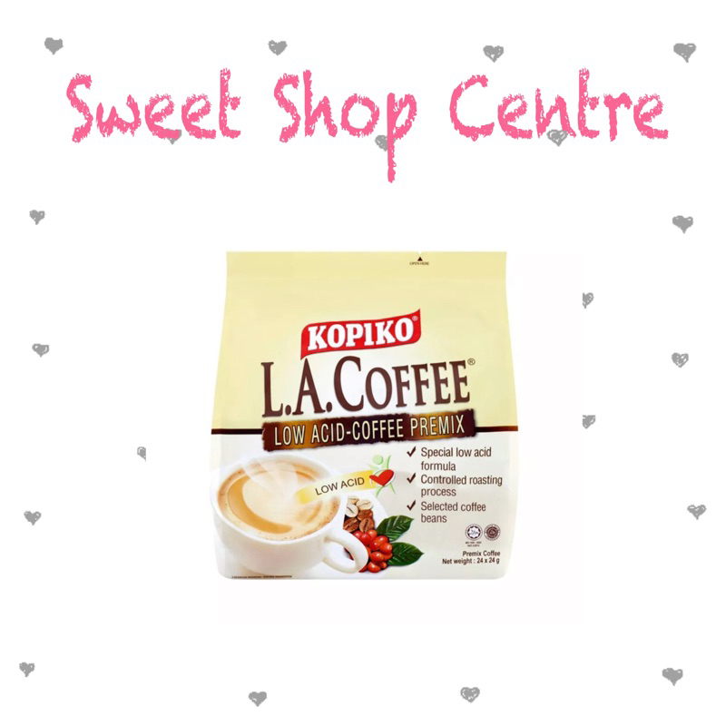 Kopiko L.A. Coffee Low Acid Coffee Premix (24x20g) | Shopee Malaysia