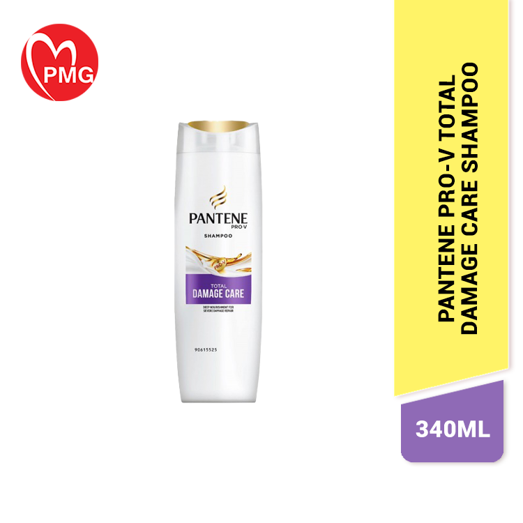 [PMG PHARMACY] Pantene Pro-V Total Damage Care Shampoo 340ml | Shopee ...